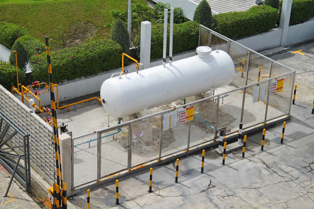 Bulk Gas Tank Storage Inspection