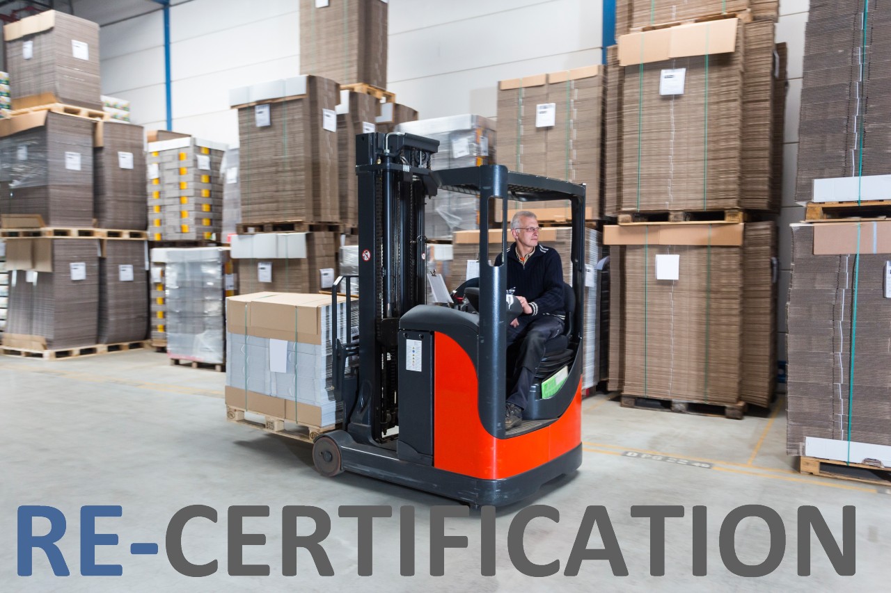 Reach Truck Re-Certification - Per Person