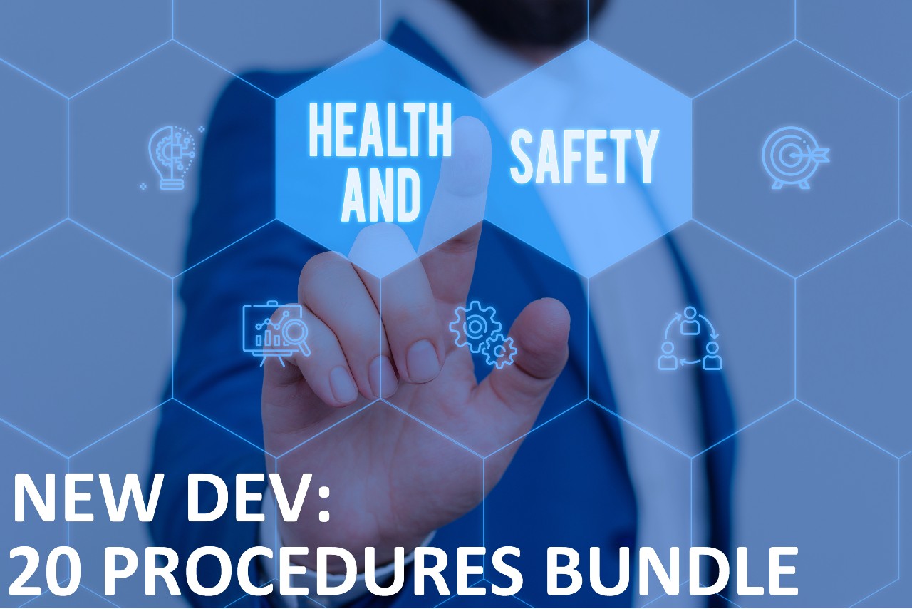 Safe Operating Procedure (SOP) - New SOP - 20 Procedures Bundle