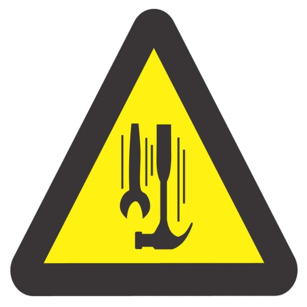 Workmen Overhead Warning - WW14 - ABS - 290