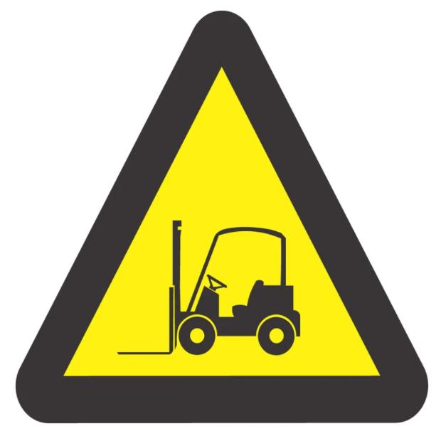 Forklift Hazard Warning - WW20 - ABS - 290
